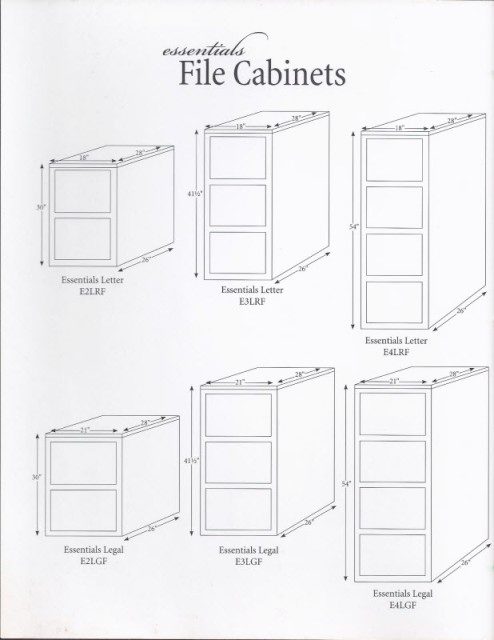 File Cabinet Drawer Dimensions – Homegardensmart.com