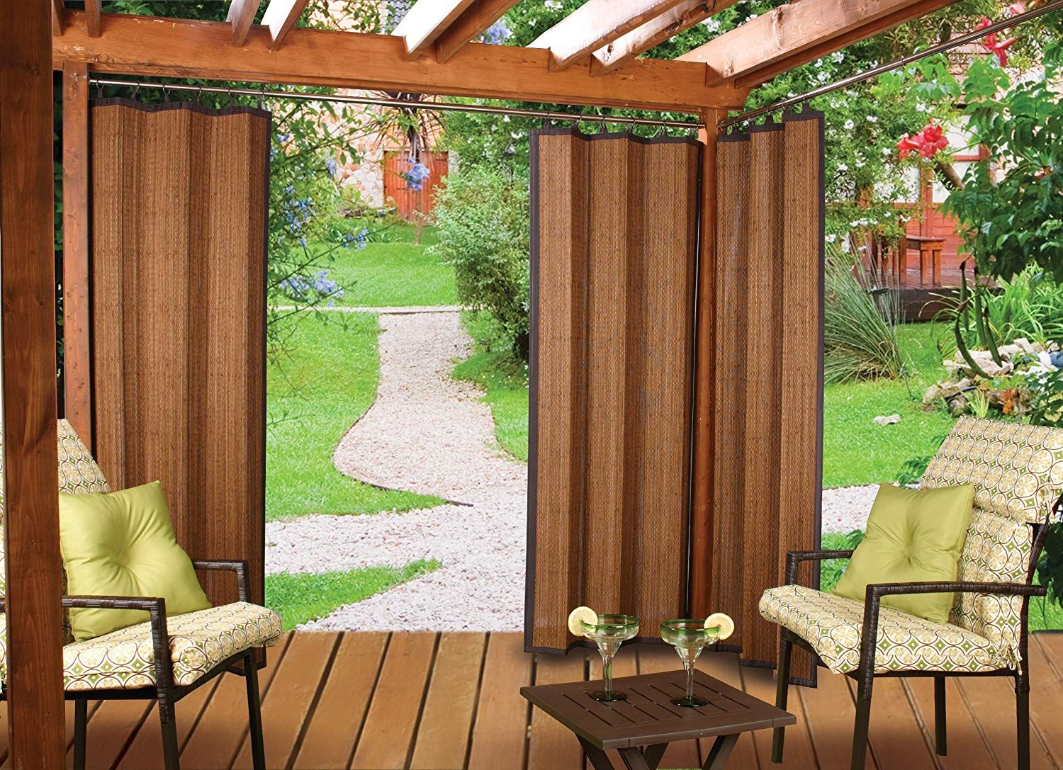 Bamboo Curtains Outdoor – Homegardensmart.com