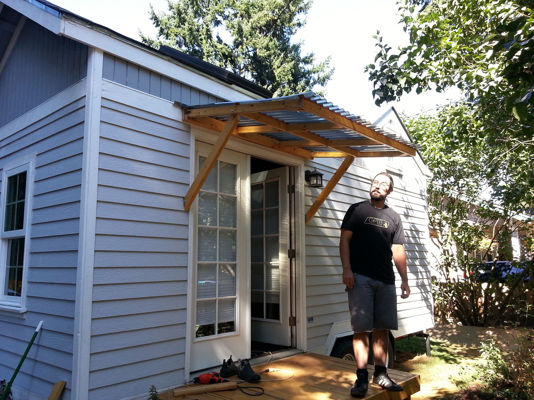 How To Build Awning Over Door – Homegardensmart.com