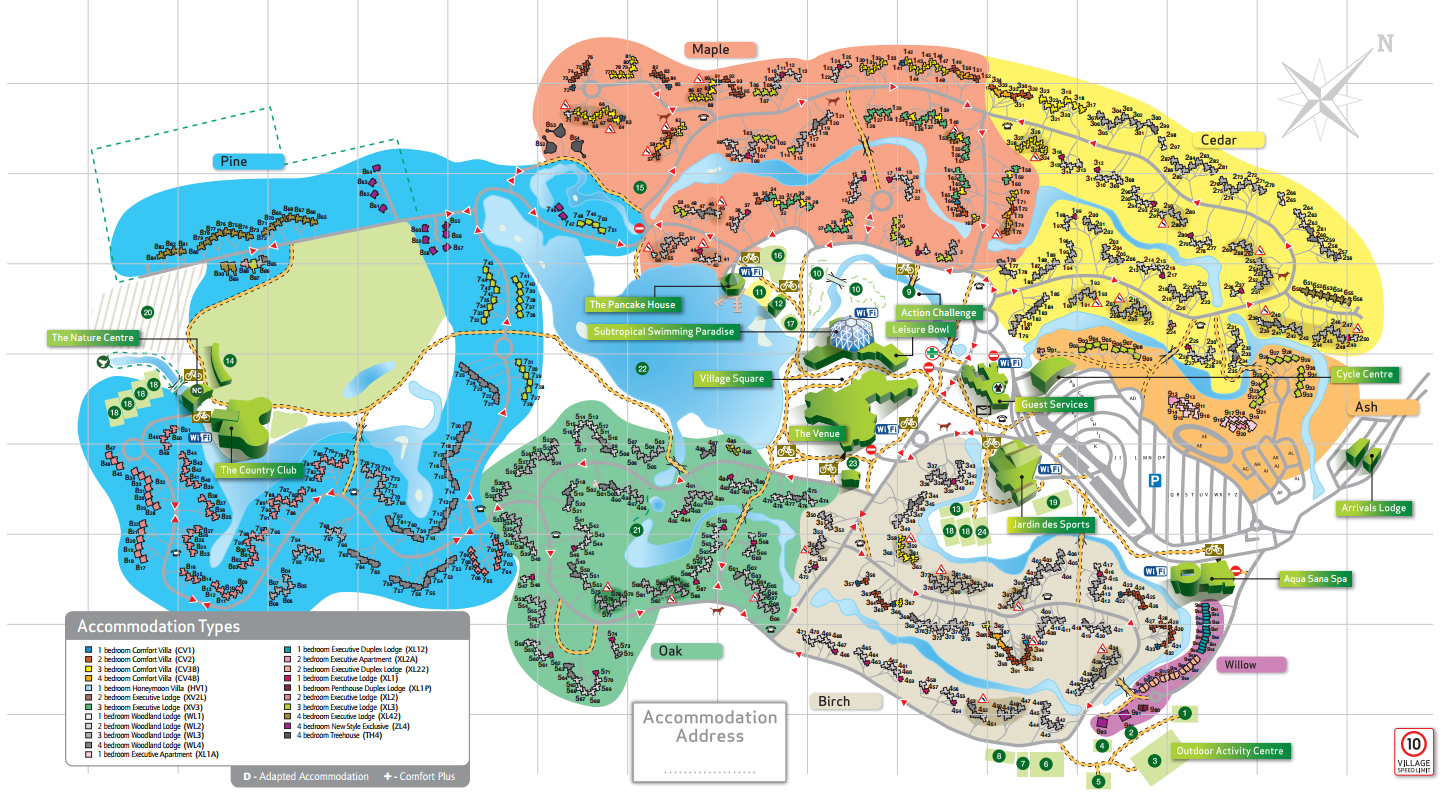 Sherwood Forest Resort Map – Homegardensmart.com