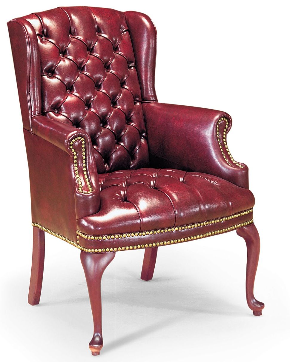Leather Wingback Chair – Homegardensmart.com