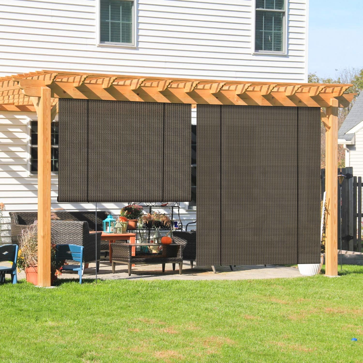 Outdoor Roll Up Patio Screens – Homegardensmart.com