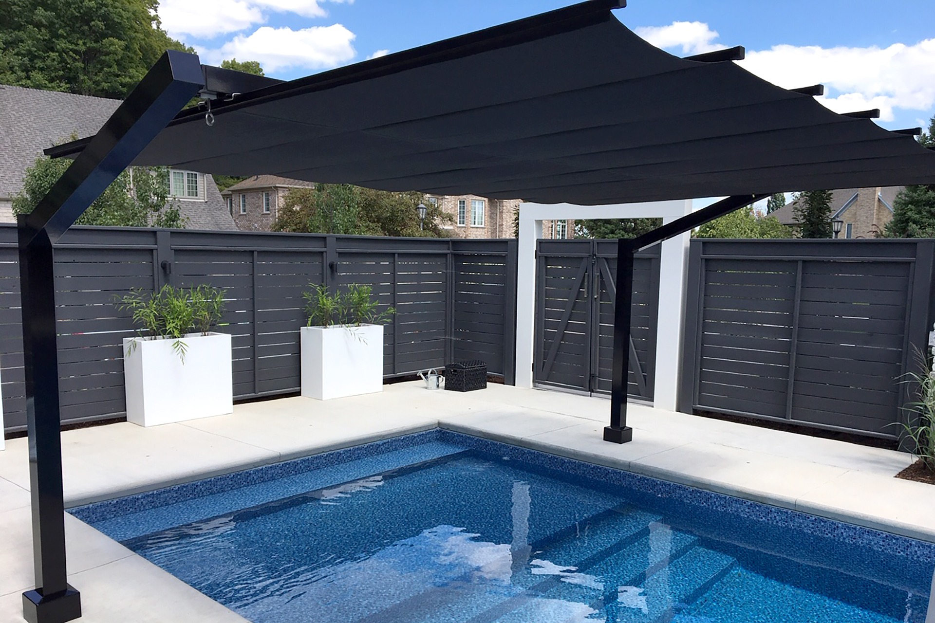 Pool Side Awning – Homegardensmart.com